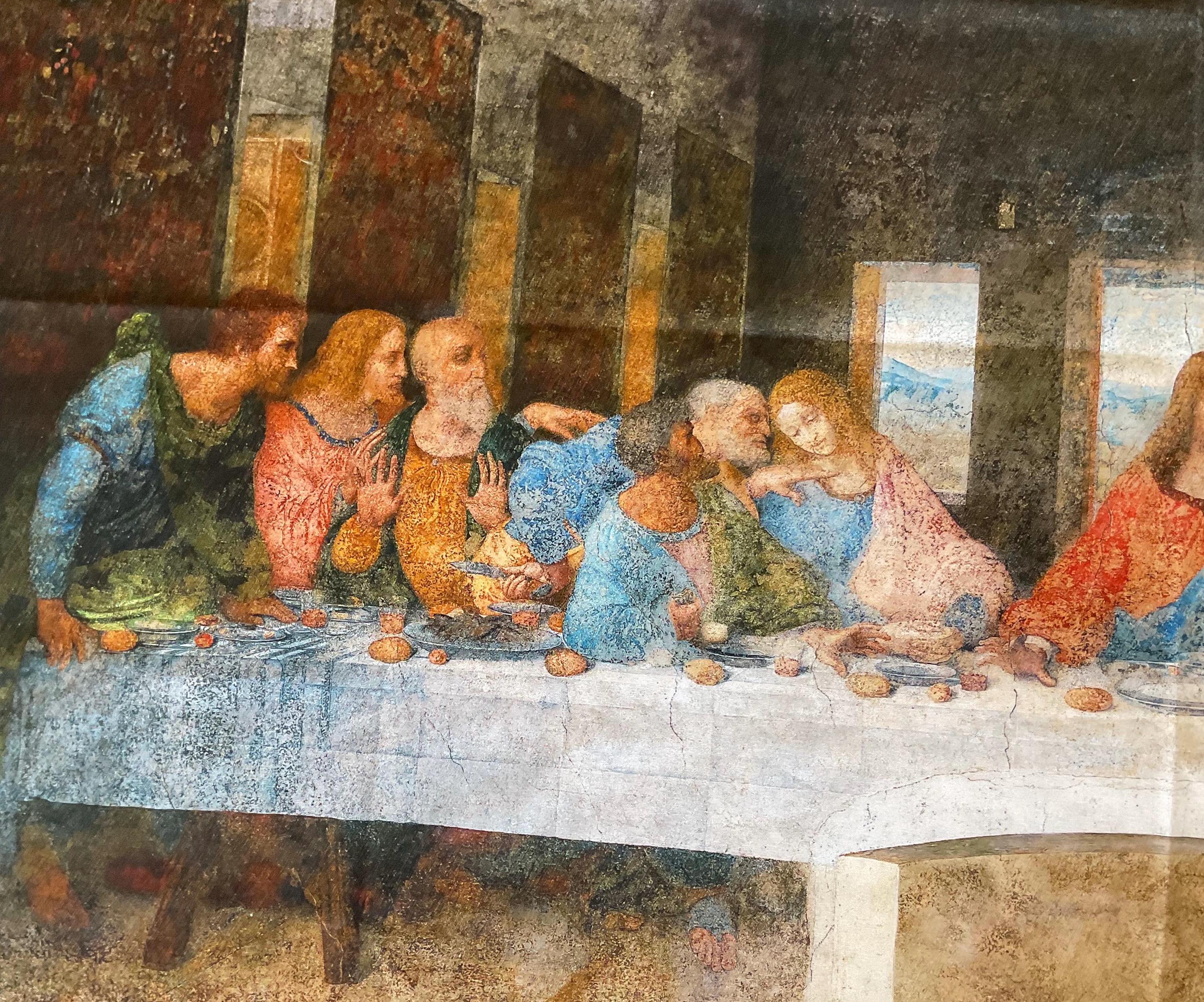 Last Supper Fabric Panel Quilting 24 X 44 Banner Religious Scene - Etsy