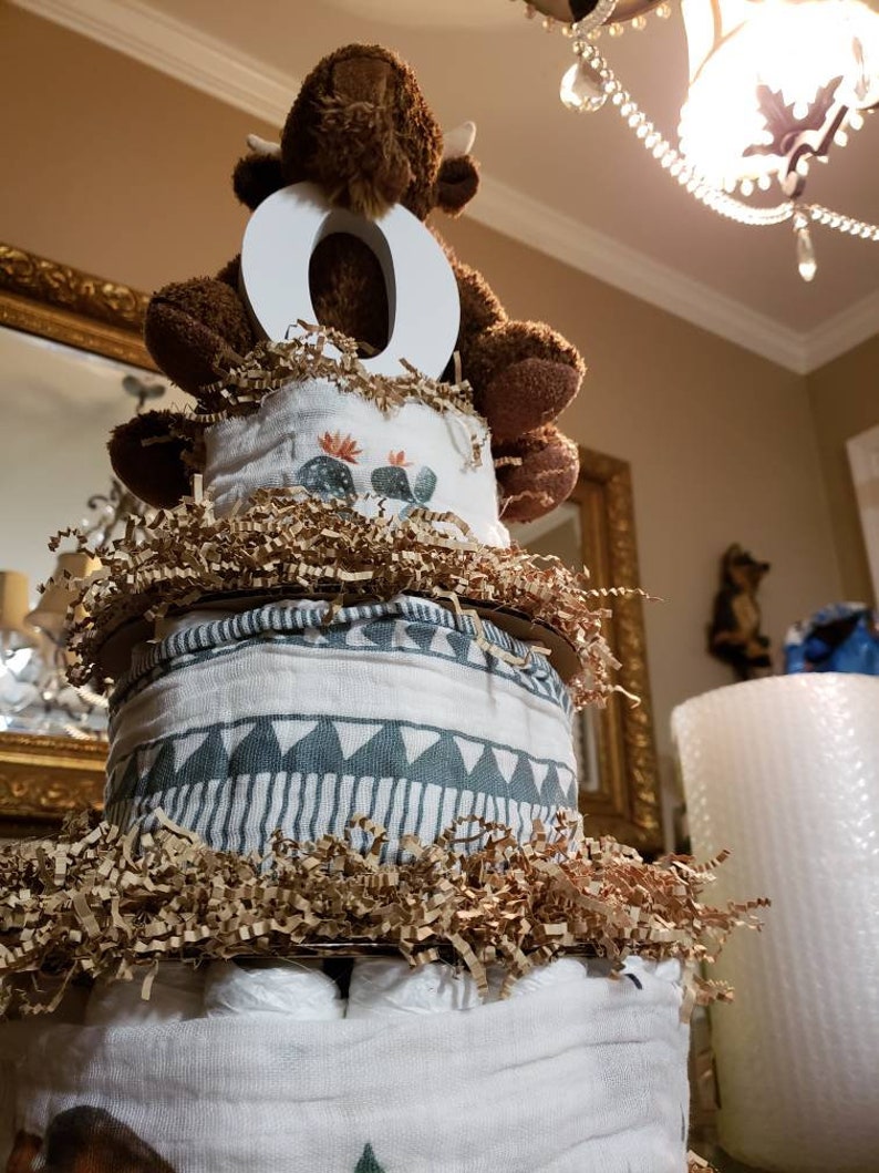 Bison Diaper Cake - Etsy