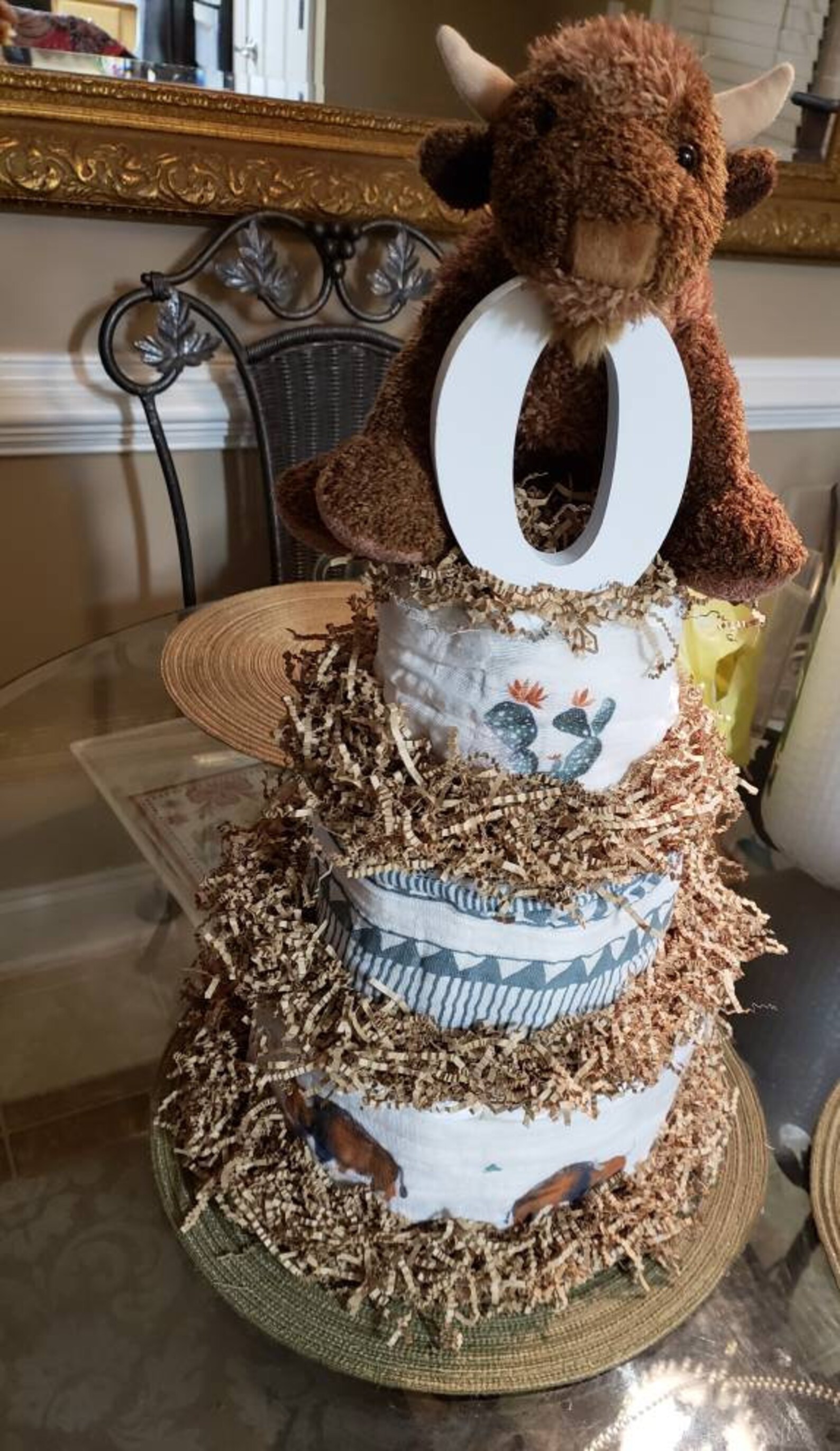 Bison Diaper Cake - Etsy