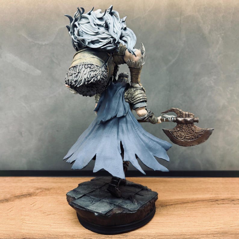 Godfrey First Elden Lord Hand Painted High Quality Art Figure Statue ...