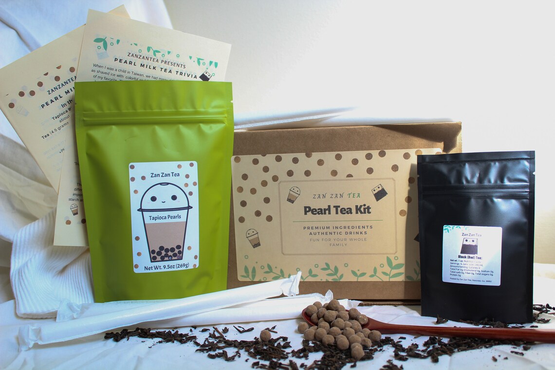 Boba Tea Kit DIY Original Taiwanese Style Make Your Own | Etsy