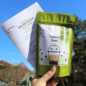 Bubble Tea Kit DIY Taiwanese original Style Make Your Own - Etsy