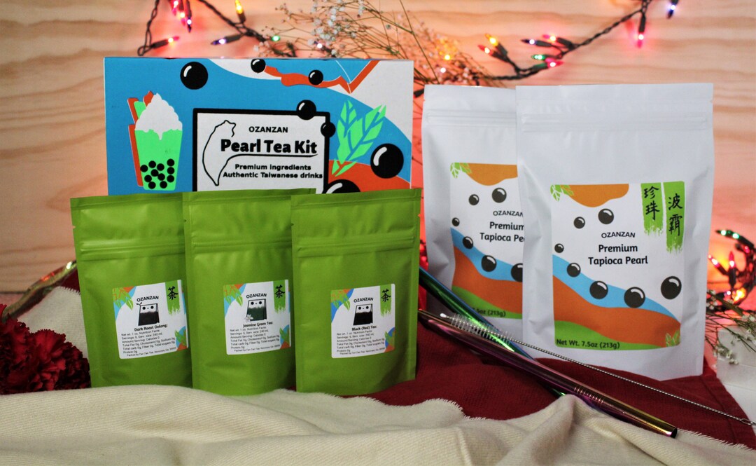 Bubble Tea Kit DIY Taiwanese original Style Make Your Own - Etsy