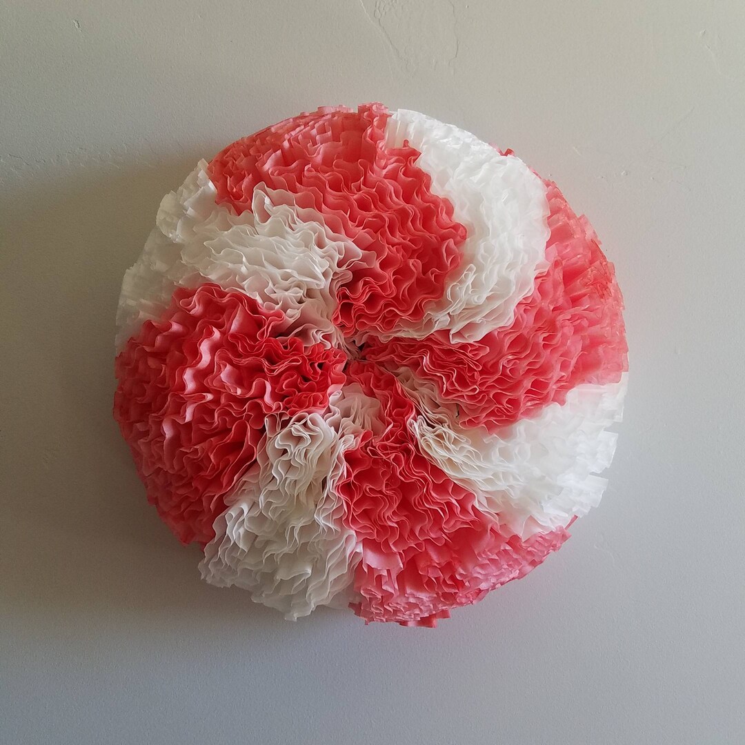 Candy Swirl Paper Wreath - Etsy