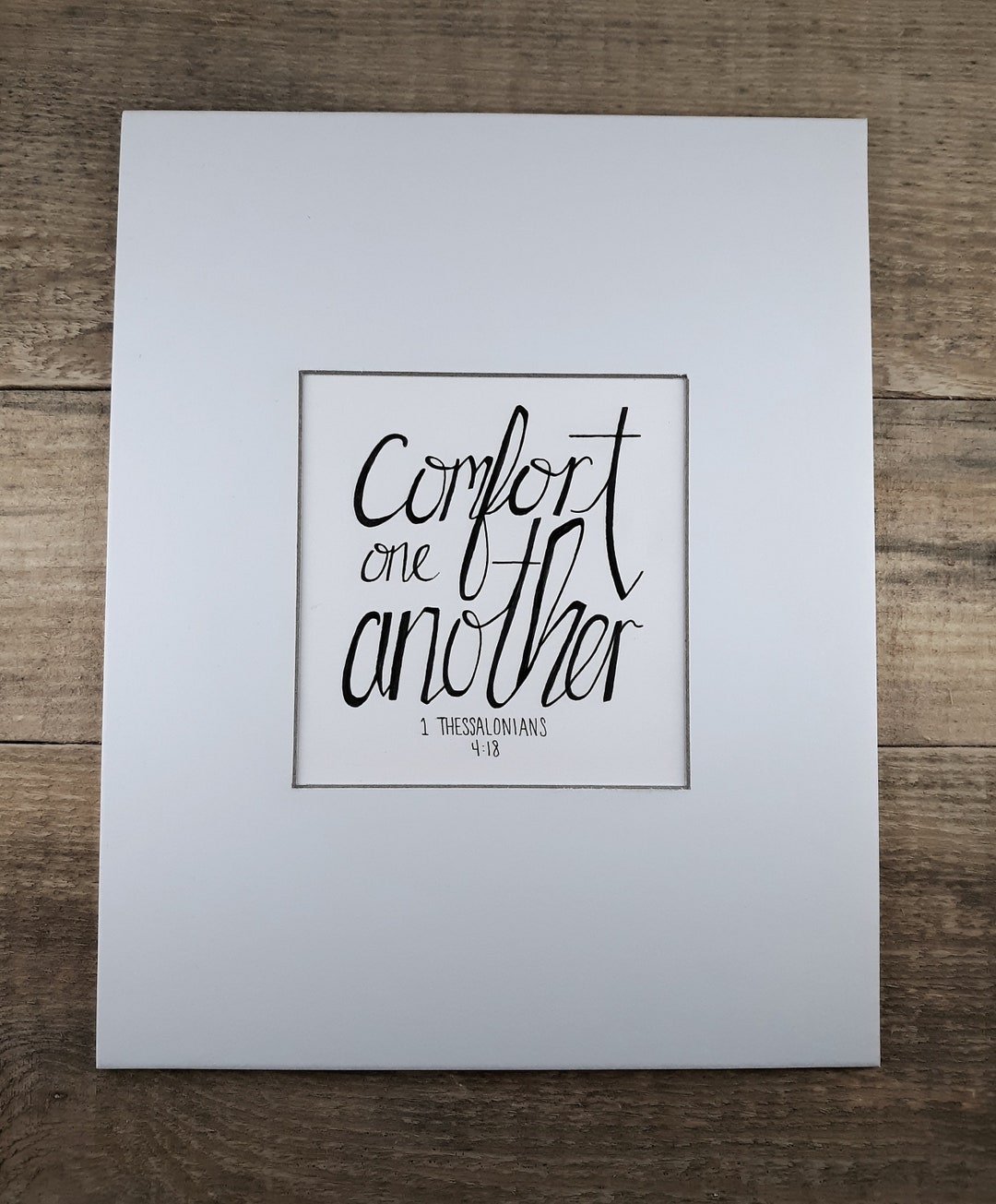 Comfort One Another - Etsy