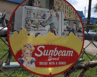 Sunbeam Bread Sign | Etsy