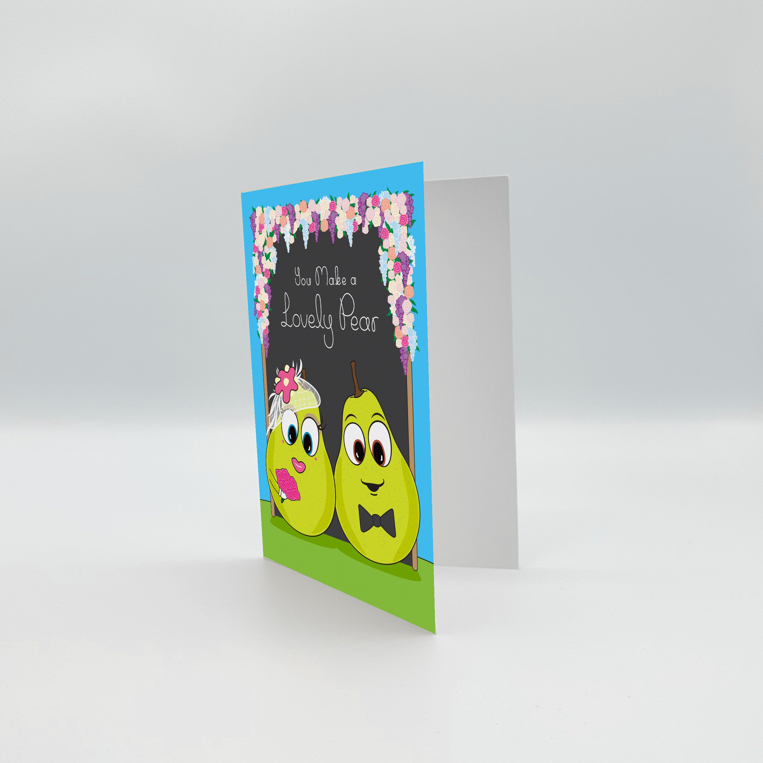 You Make a Lovely Pear Card - Etsy