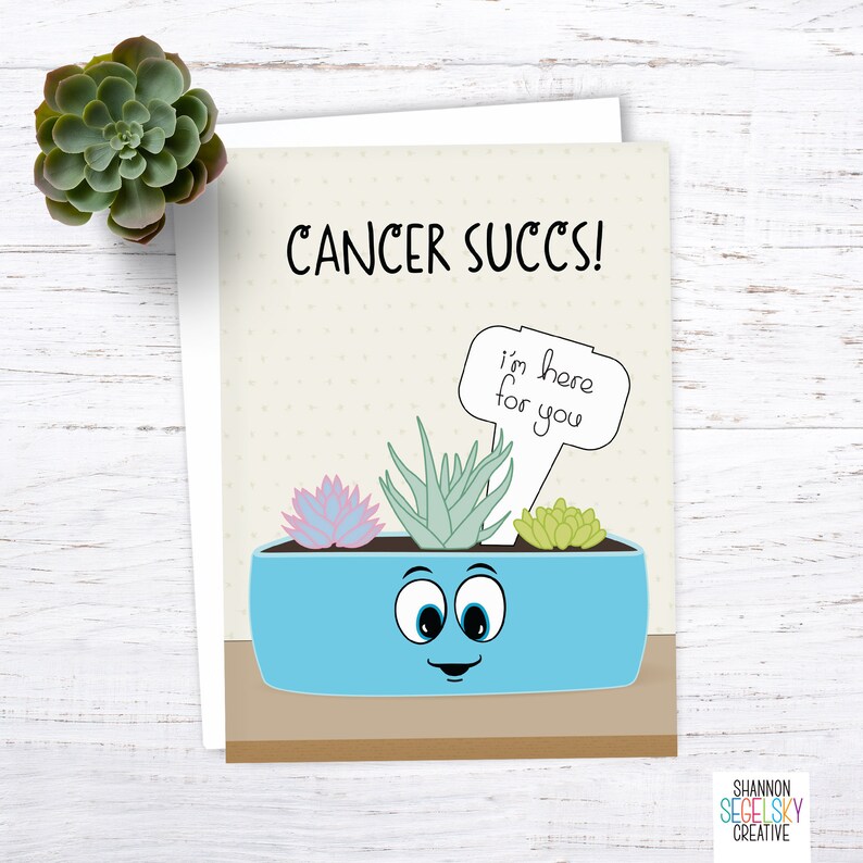 Cancer Succs - Cancer Support Card - Etsy