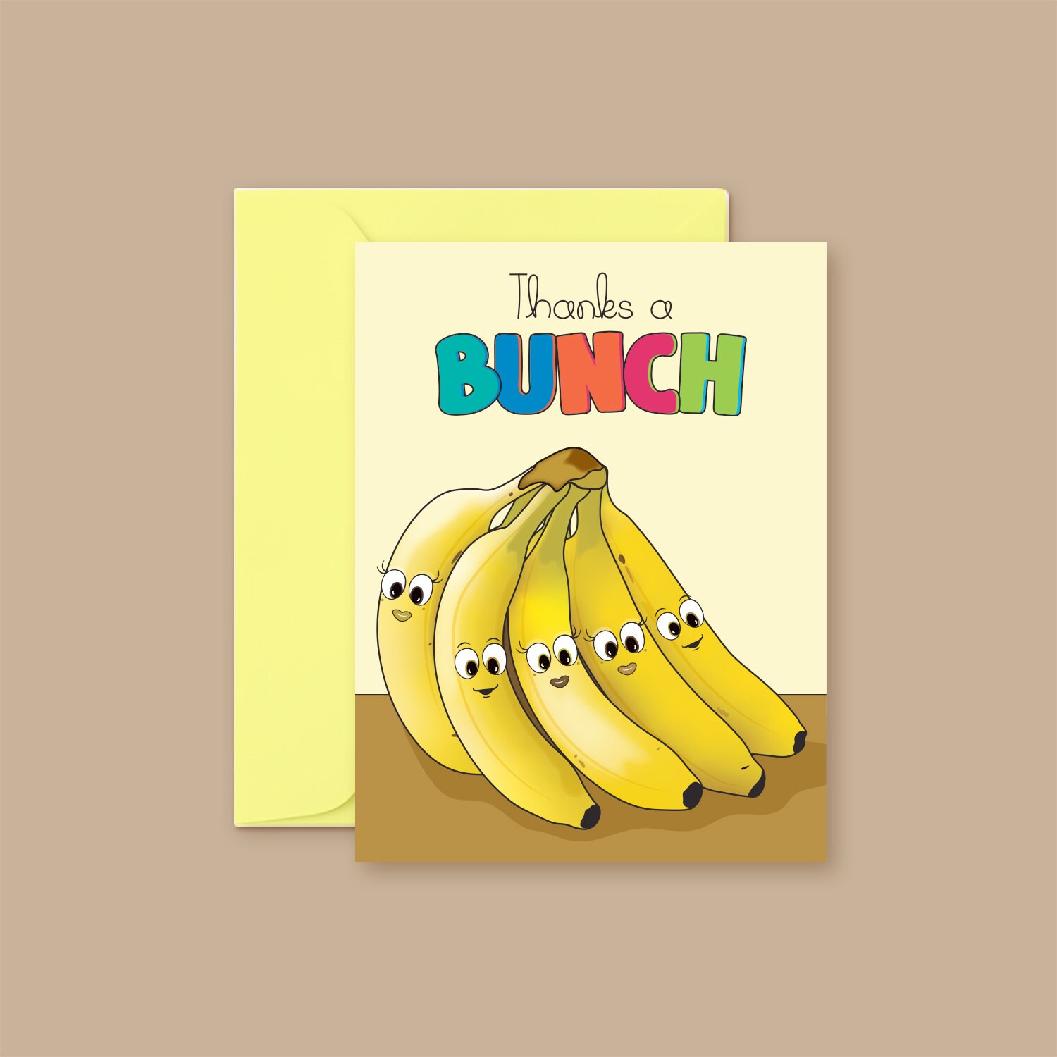 Thanks a Bunch Card - Etsy