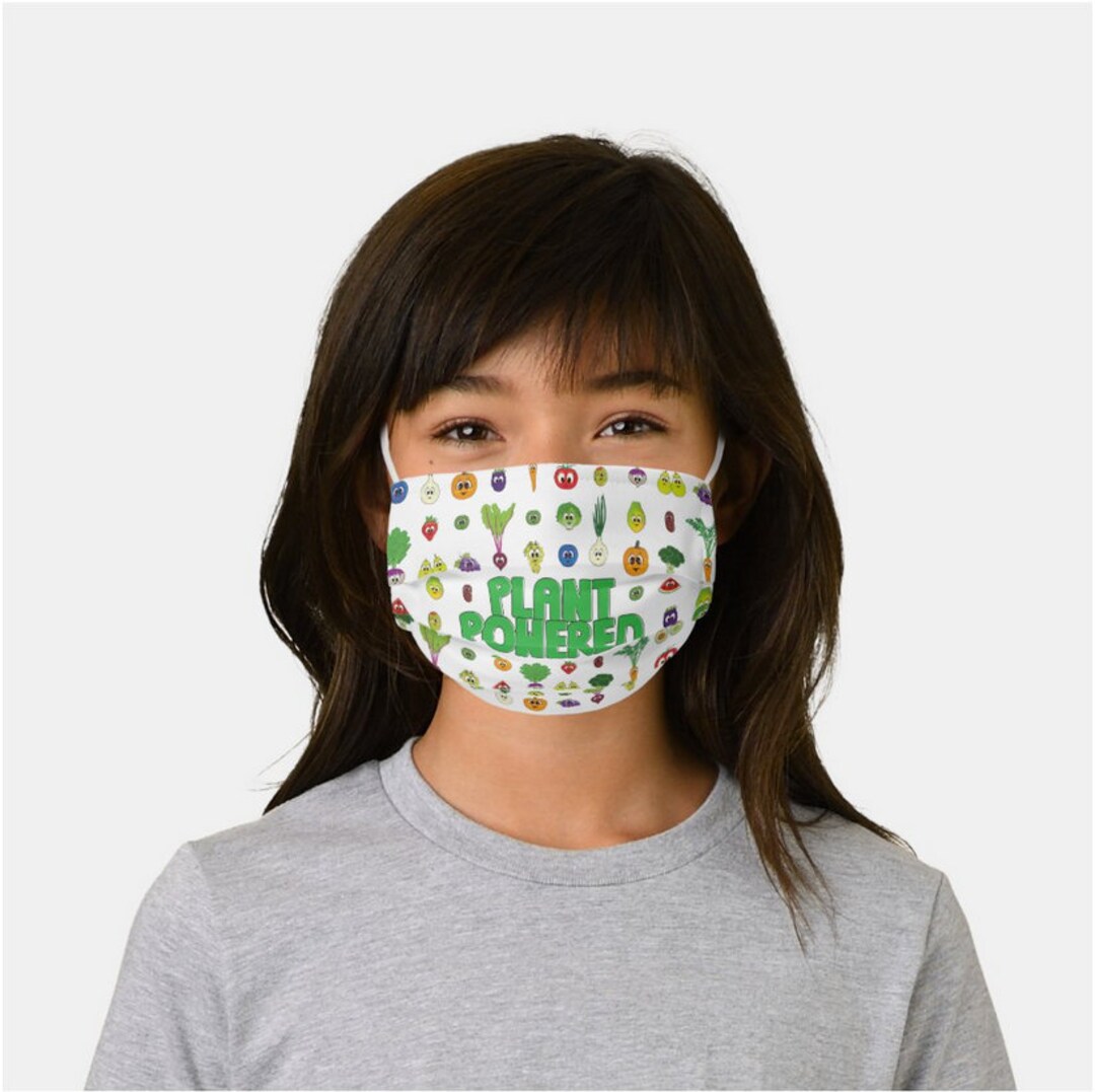 Plant Powered Cloth Face Mask - Etsy