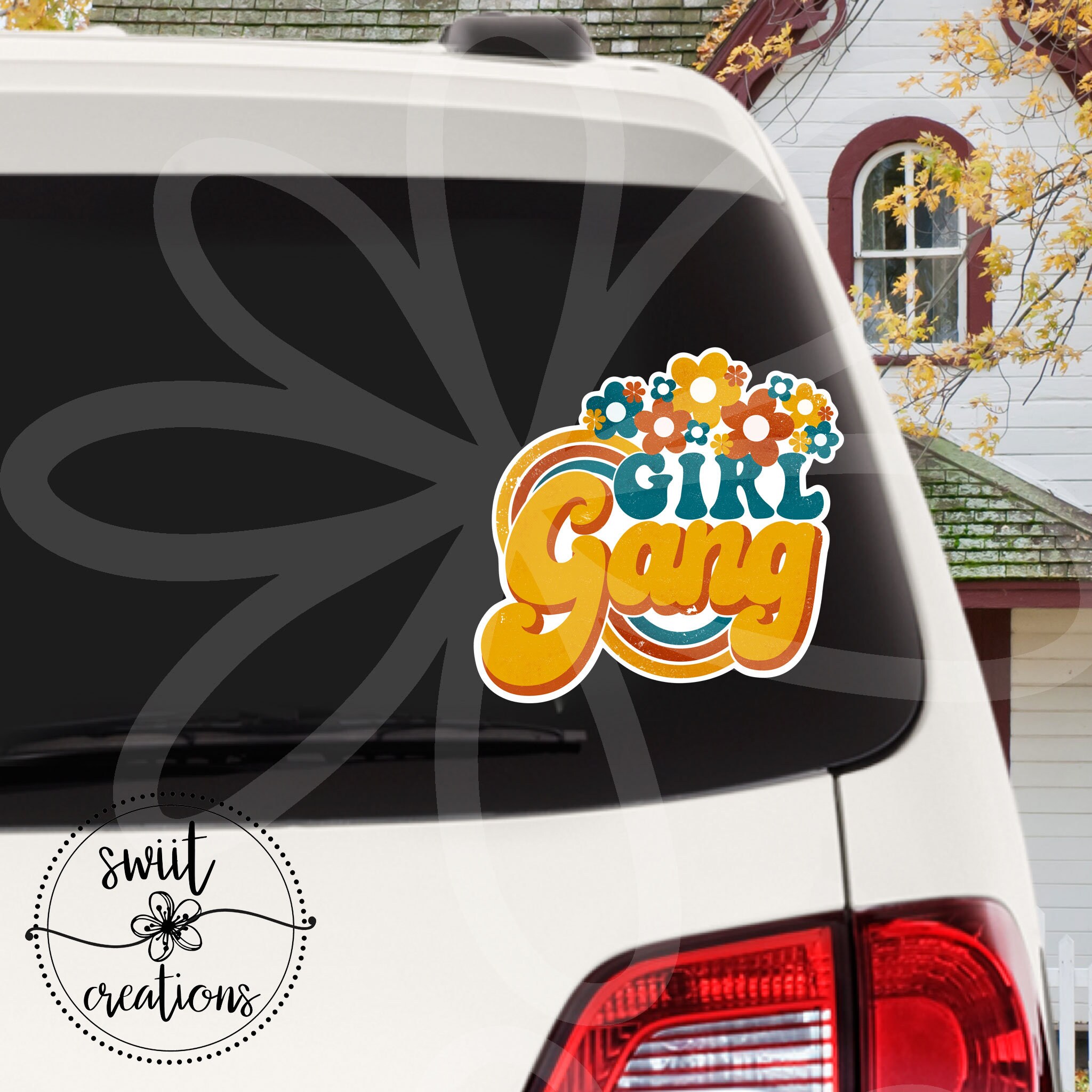 Girl Gang Sticker Waterproof Sticker Car Sticker Laptop - Etsy