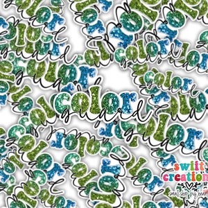 Color Guard Sticker Marching Band Sticker Guard Sticker - Etsy