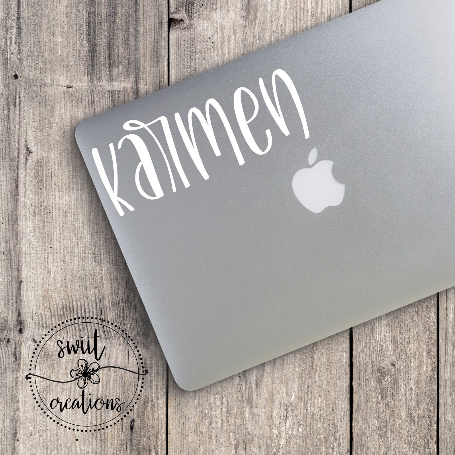 Name Decal Laptop Sticker Decal for Laptop Personalized - Etsy