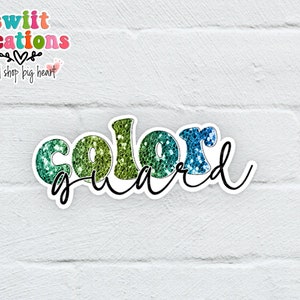 Color Guard Sticker, Marching Band Sticker, Guard Sticker, Winter Guard ...