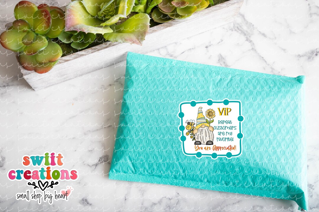 Repeat Customer Sticker, VIP Customer Sticker, VIP Sticker, Small ...