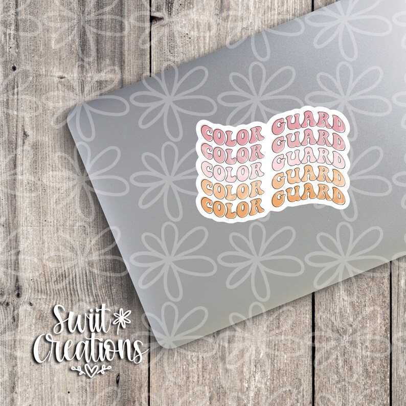 Color Guard Sticker Marching Band Sticker Guard Sticker - Etsy