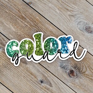 Color Guard Sticker, Marching Band Sticker, Guard Sticker, Winter Guard ...