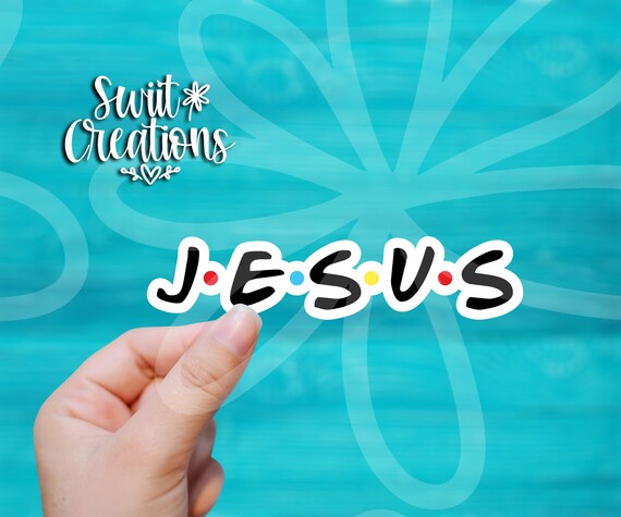 Jesus Sticker Religious Sticker Christian Sticker - Etsy
