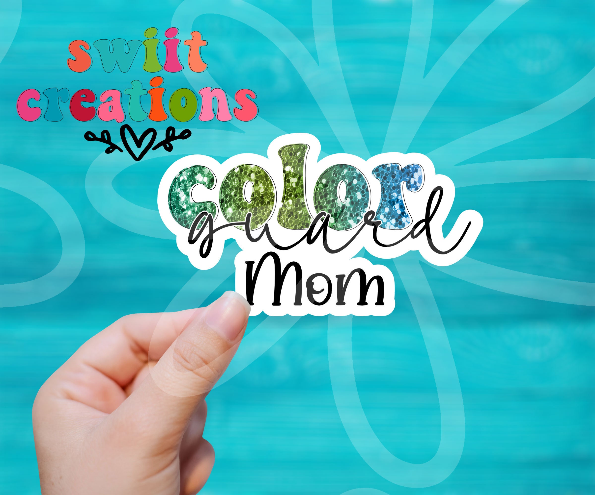 Color Guard Mom Sticker Marching Band Sticker Color Guard - Etsy