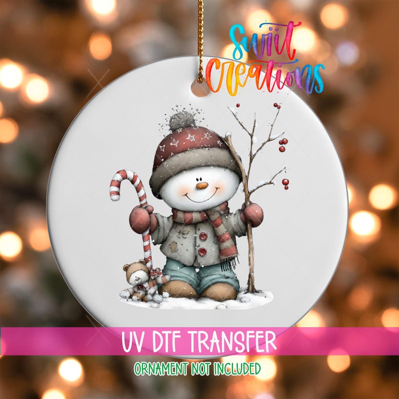 Snowman Dtf for Kids - Etsy