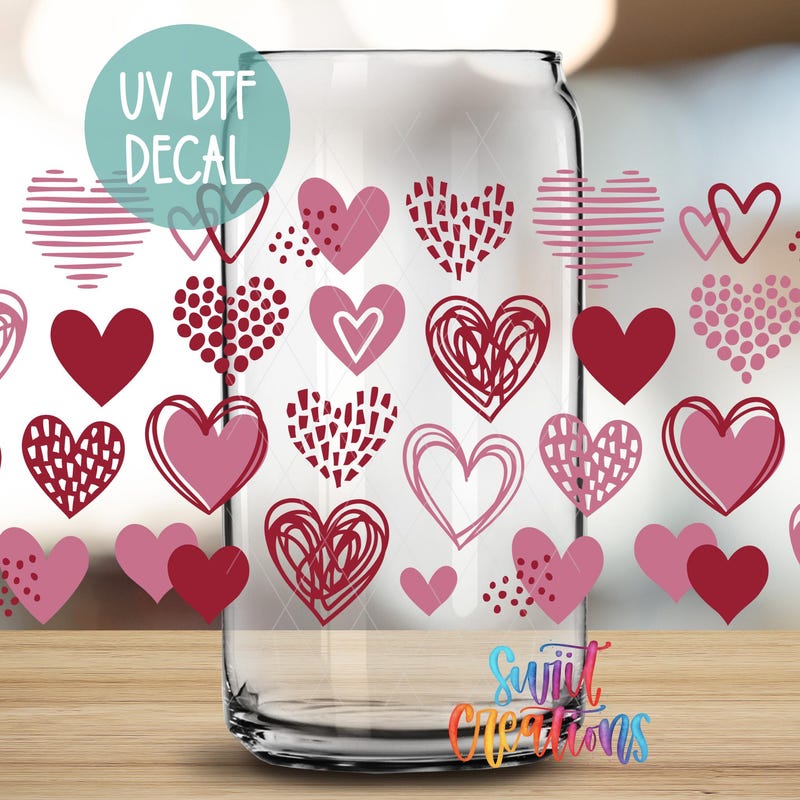 Uvdtf Valentine Stickers - Etsy