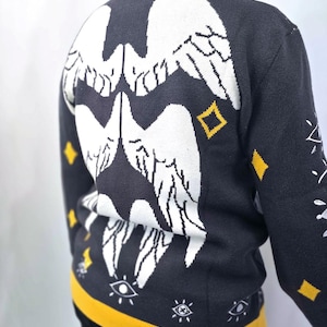 Seraphim Winged Cardigan - Etsy