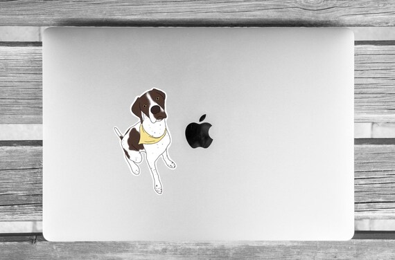 Paper & Party Supplies dog sticker- laptop decal pointer sticker Boxer ...