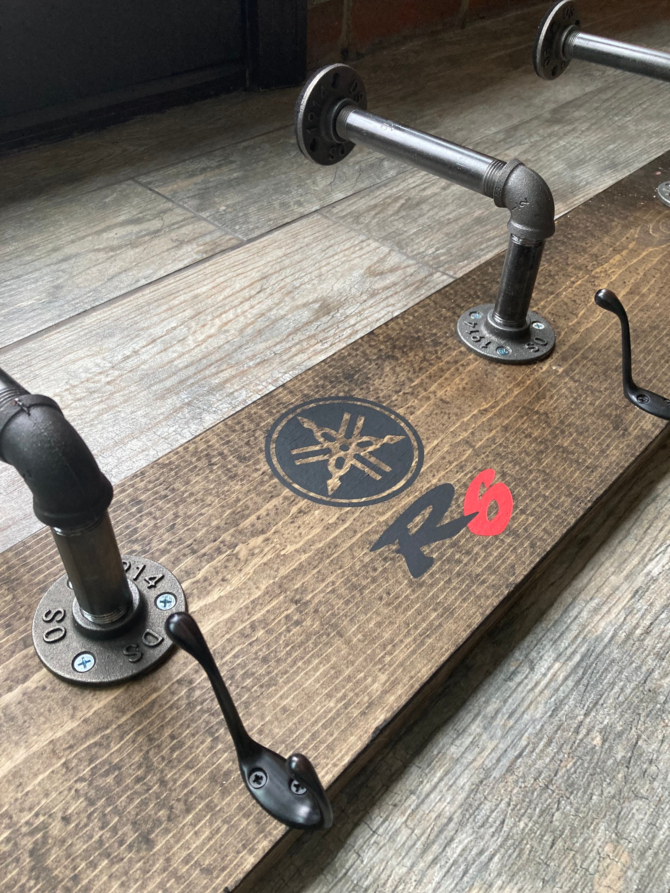 Mountain Bike Helmet Rack - Etsy