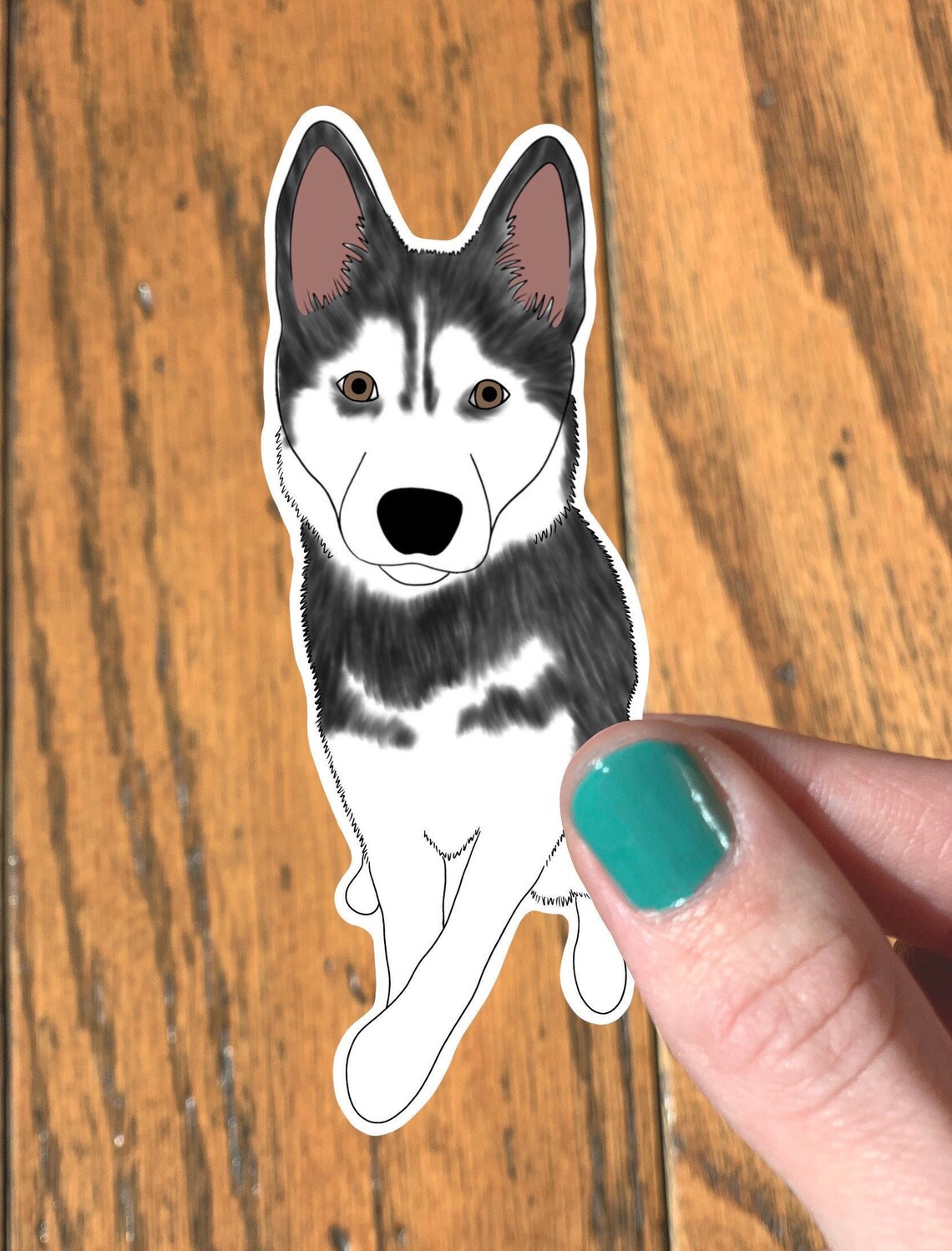 Husky Sticker Puppy Dog Sticker Laptop Decal Sticker - Etsy