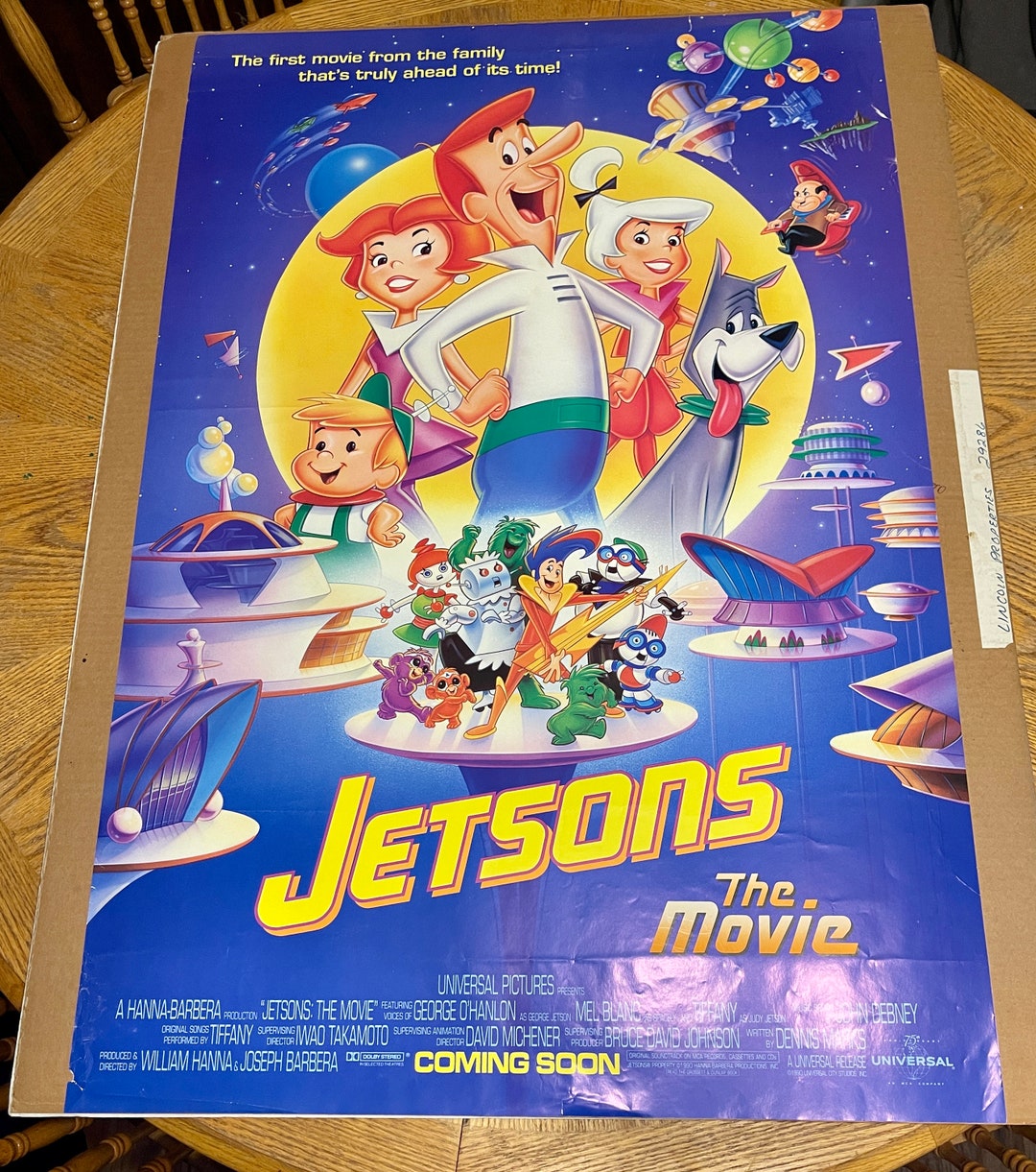 Jetsons the Movie Original Movie Poster - Etsy