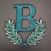 Embroidered Beaded Letter B Patch-iron on Creative Patch-sew - Etsy