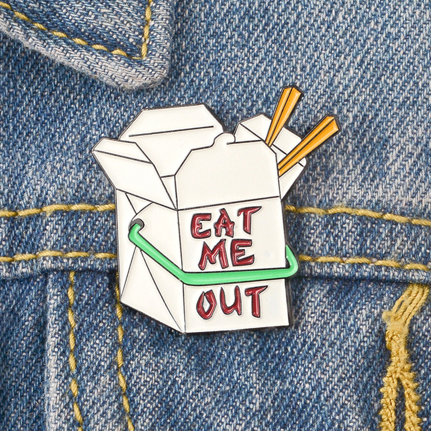 Eat Me Out Enemal Pins-kawaii Funny Pins-kids Pins Good - Etsy