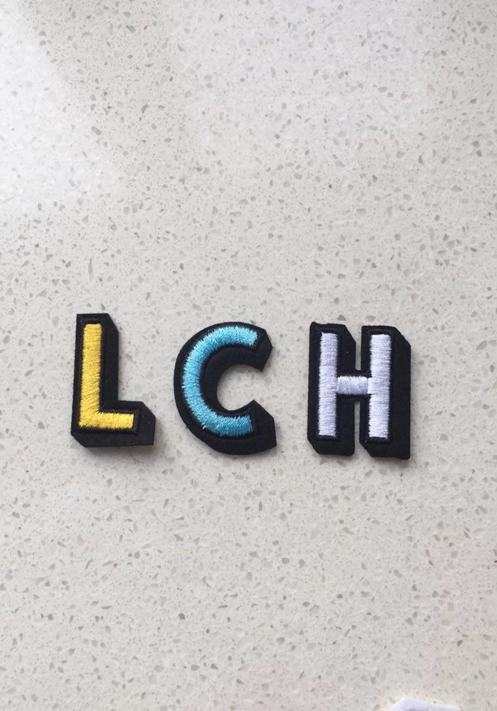 Personalize Multi-color/alphabet Patches/letter Patches/sew or - Etsy