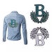 Embroidered Beaded Letter B Patch-iron on Creative Patch-sew - Etsy