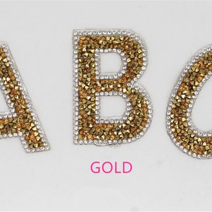 White Beaded Hot Press Personalized Multiple Colors Handmade Letter ...