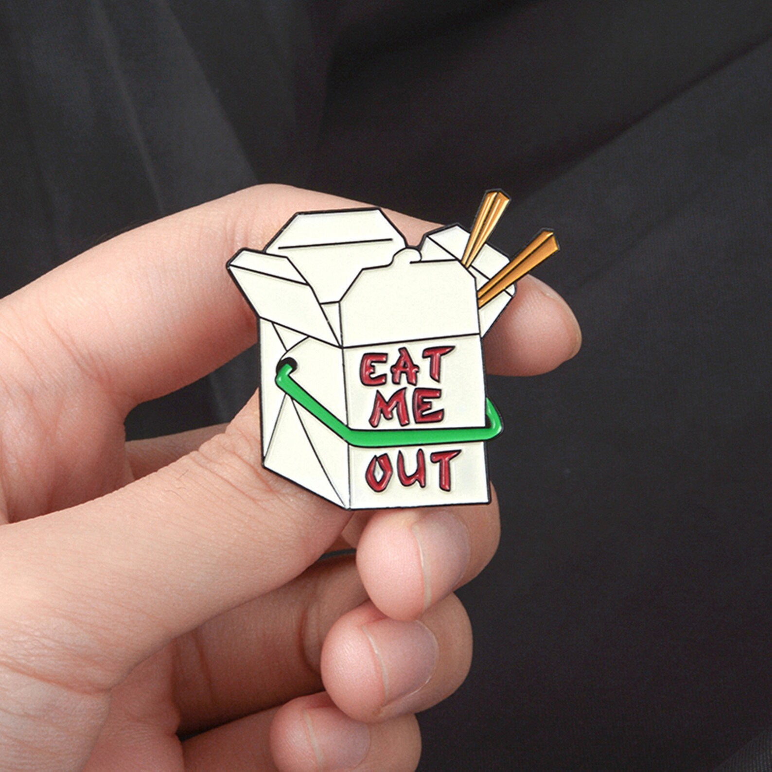 Eat Me Out Enemal Pins-kawaii Funny Pins-kids Pins Good | Etsy