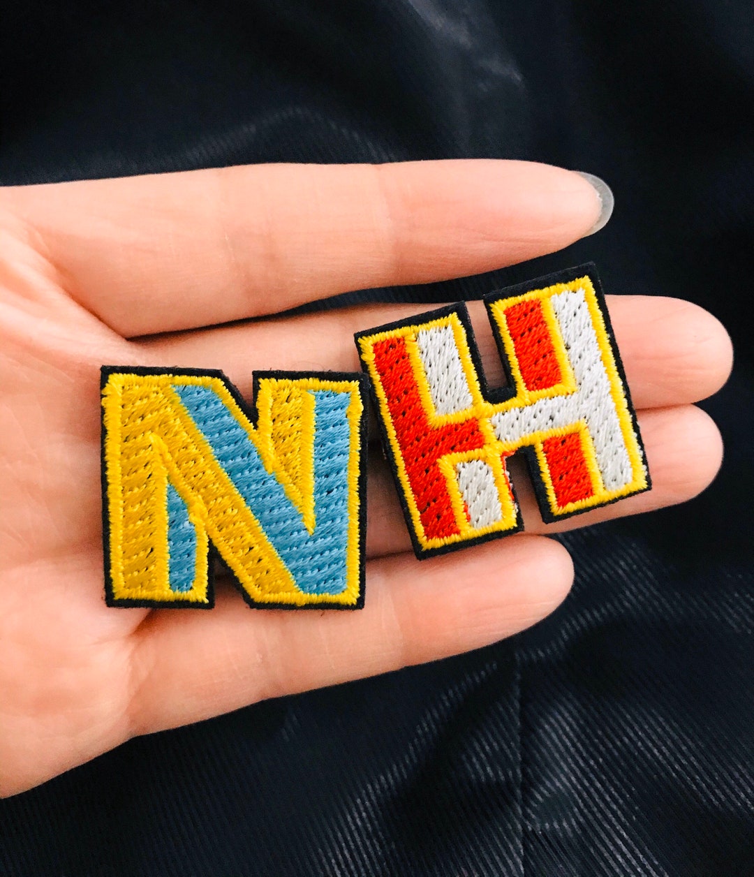 Multi-color Beaded Letter A Thru Z Handmade Embroidery Pins-creative ...