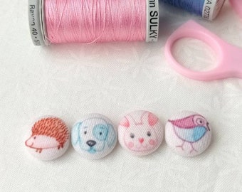 Animal Buttons - Etsy UK