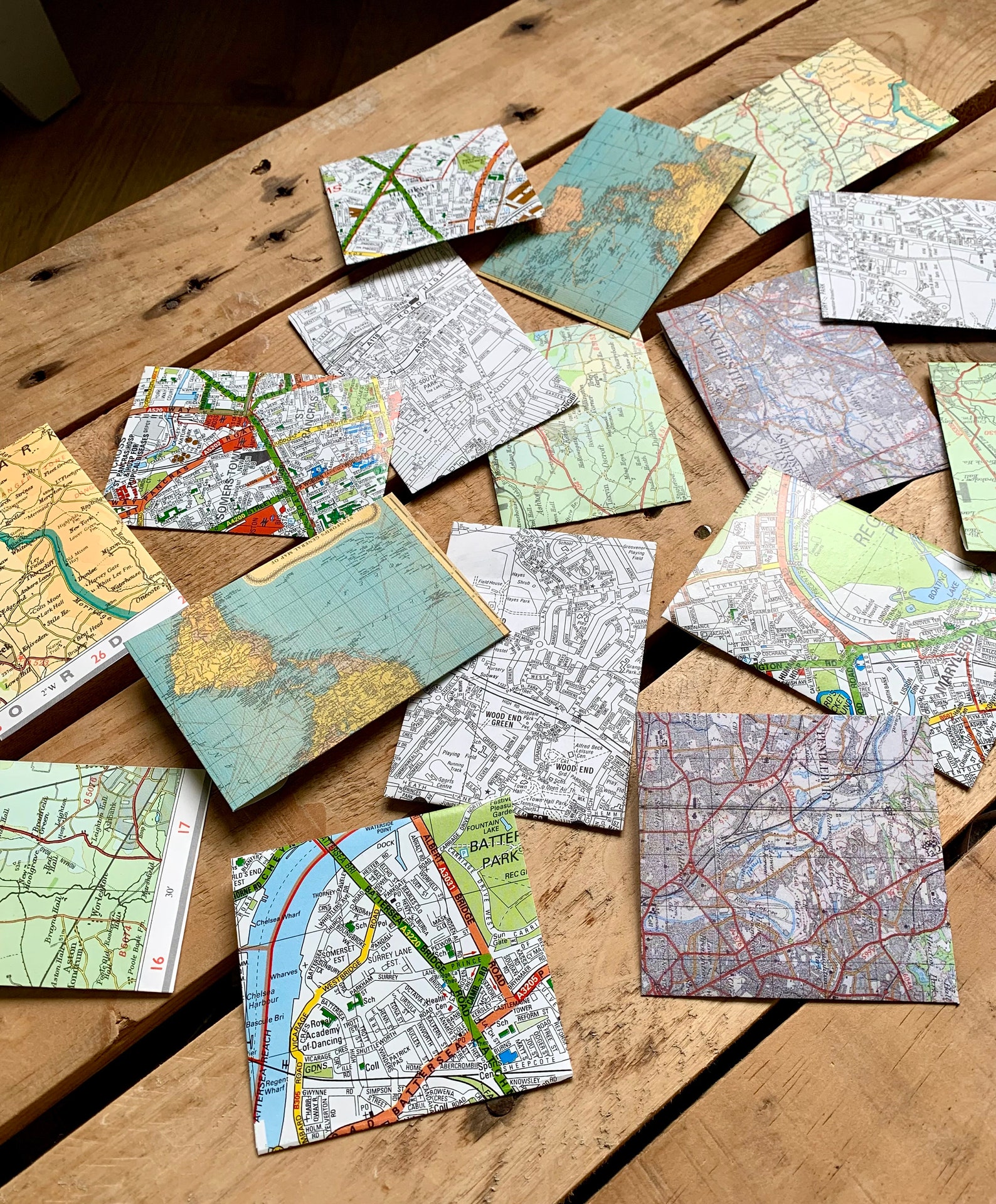 Recycled Paper Envelopes, Handmade Variety Packs in Different Designs ...
