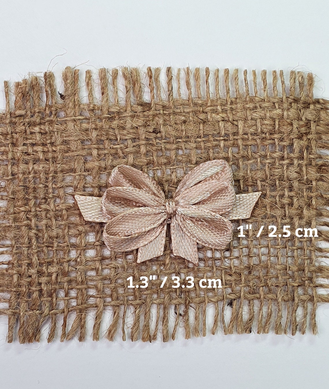 Gold Sand Ribbon Bows Handmade Craft Bows Small Decorative - Etsy