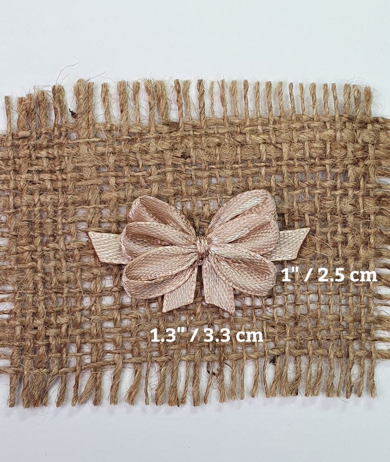 Gold Sand Ribbon Bows Handmade Craft Bows Small Decorative - Etsy