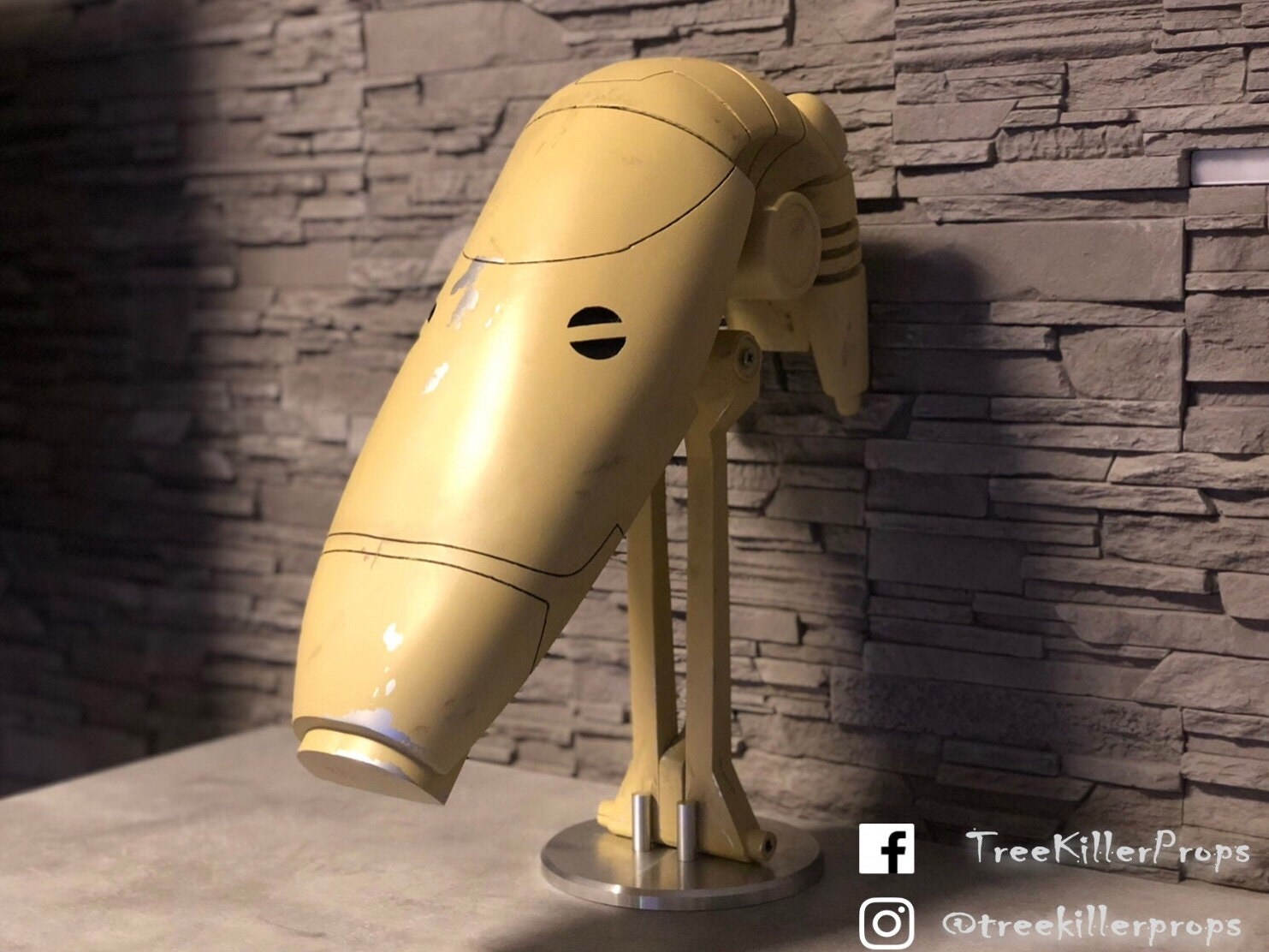 B1 Battle Droid Head Star Wars Kit Lifesize - Etsy