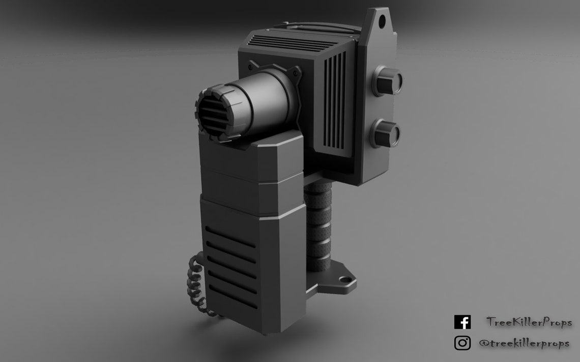 Alien Isolation Motion Tracker for Cosplay 3D Print Model - Etsy