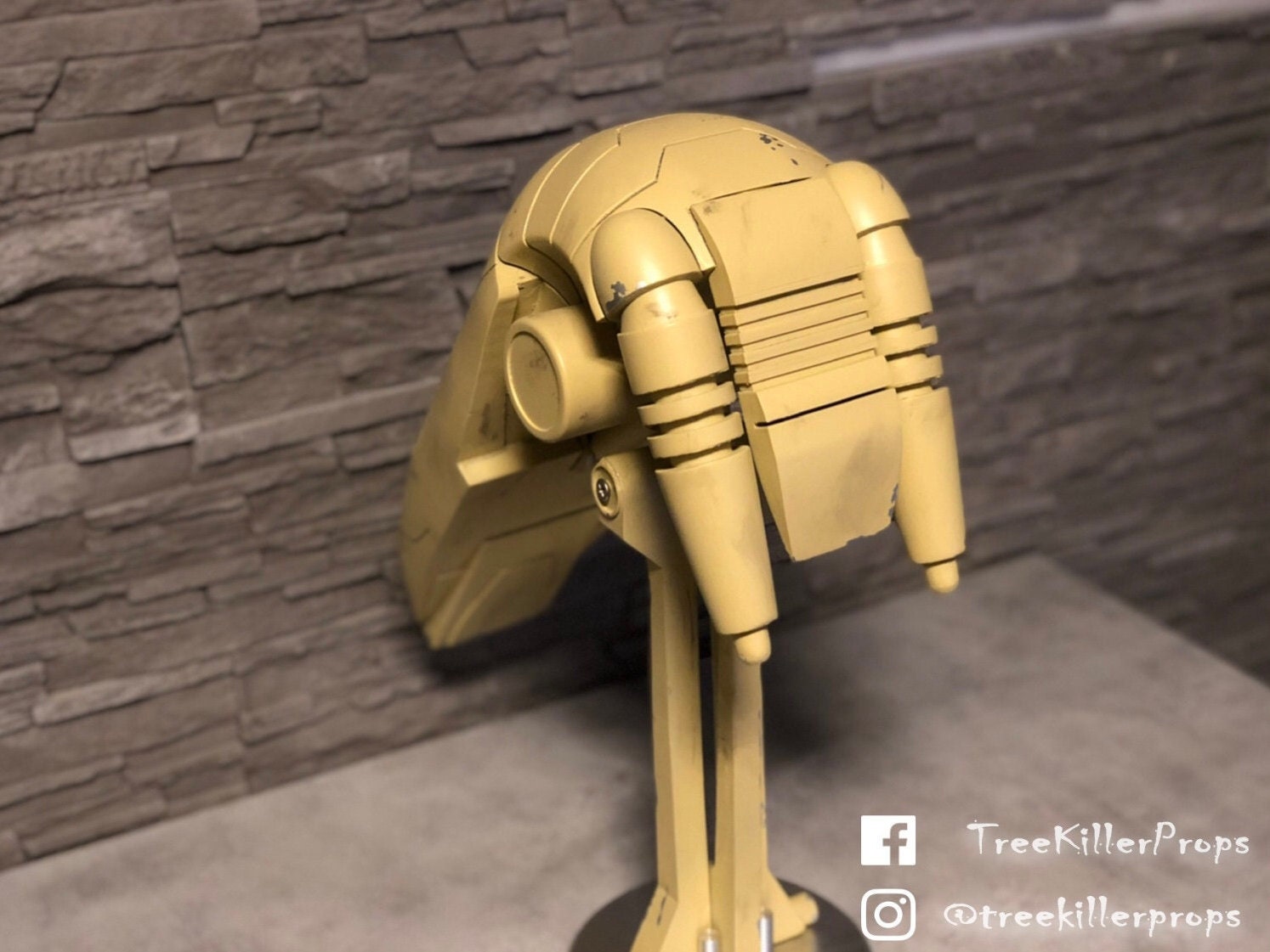 B1 Battle Droid Head Star Wars Kit Lifesize - Etsy