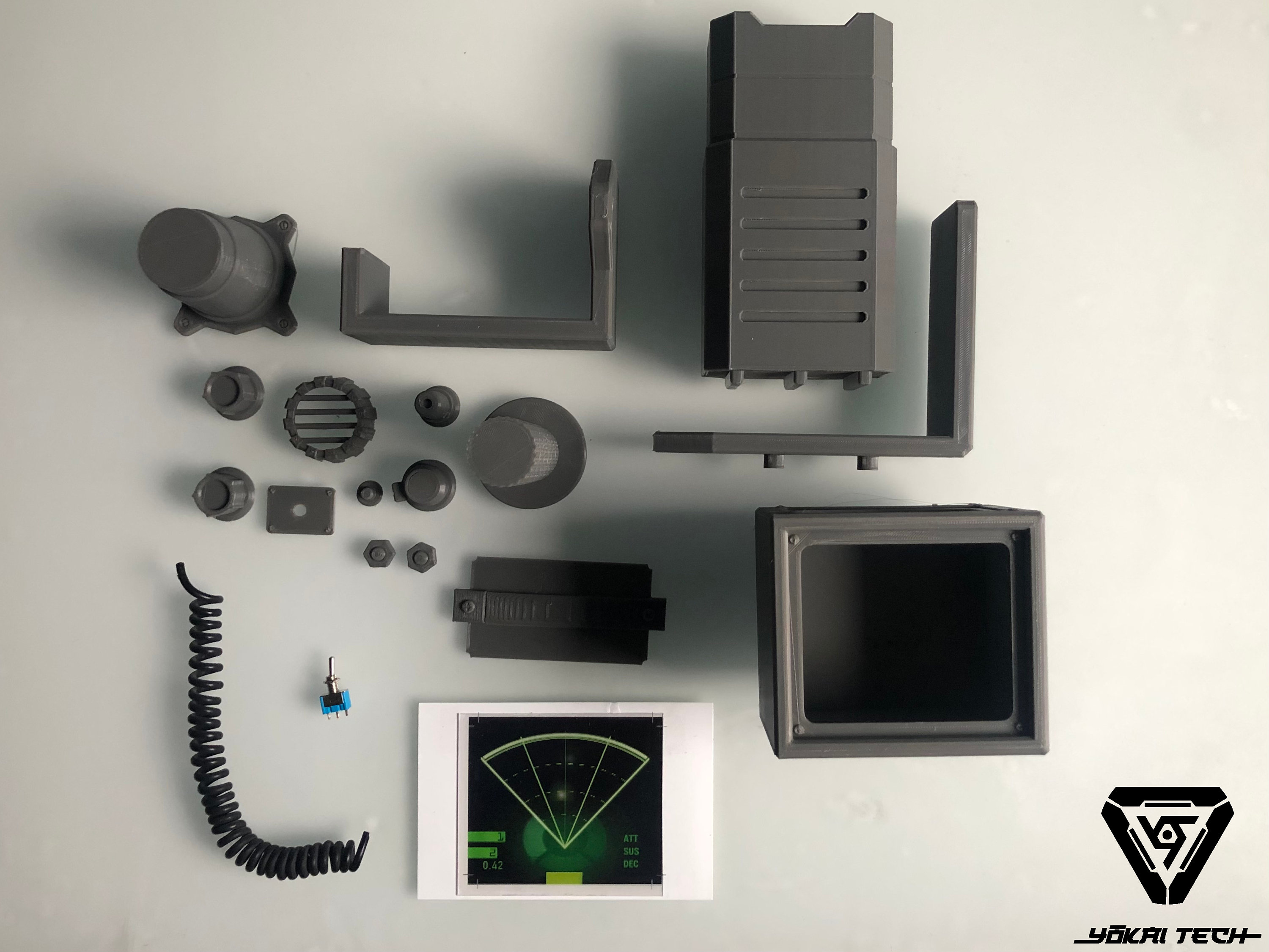 Alien Isolation Motion Tracker Kit Lifesize for Cosplay With - Etsy