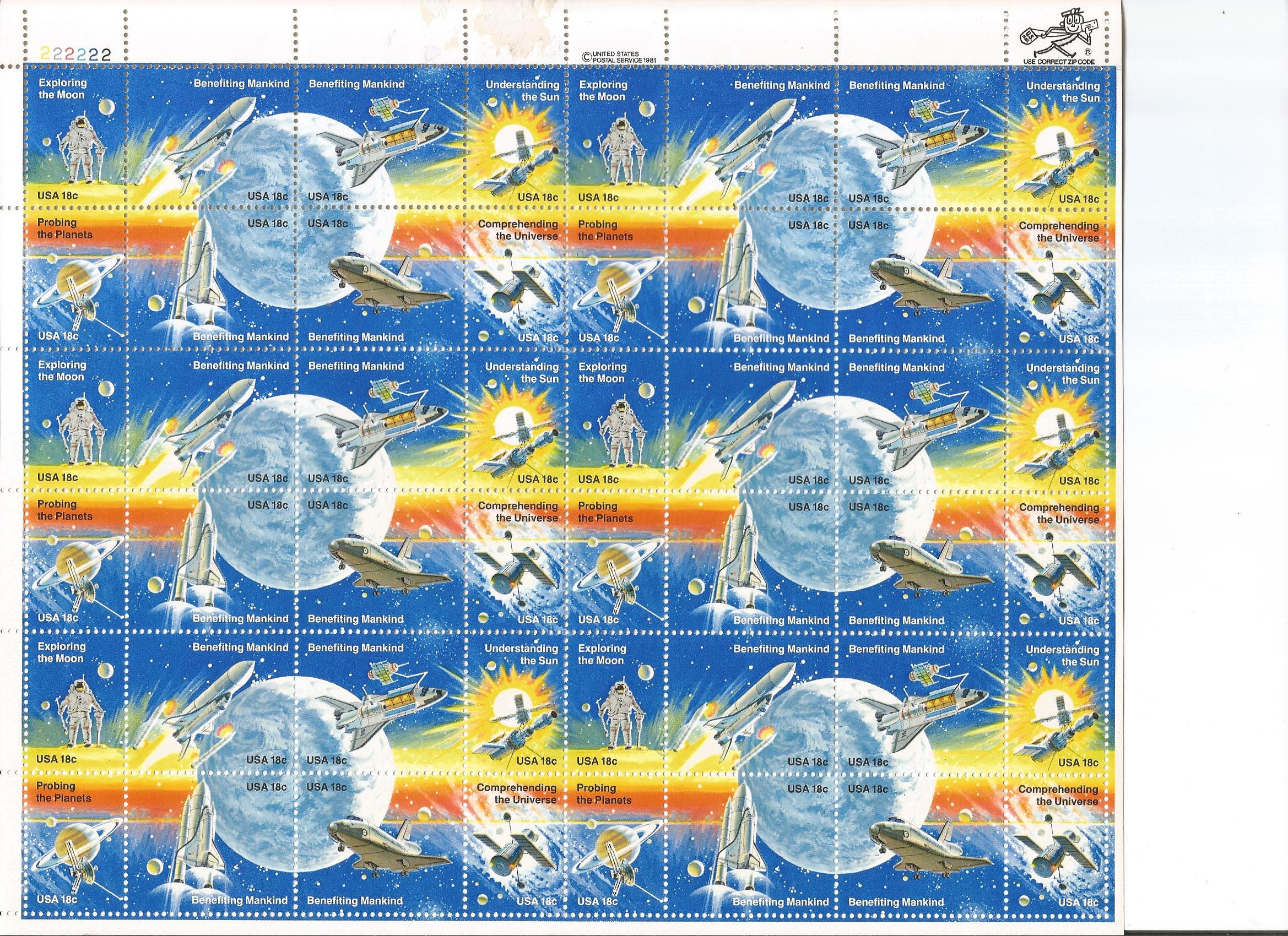 Space Shuttle 18 Cent Stamp Appraisal