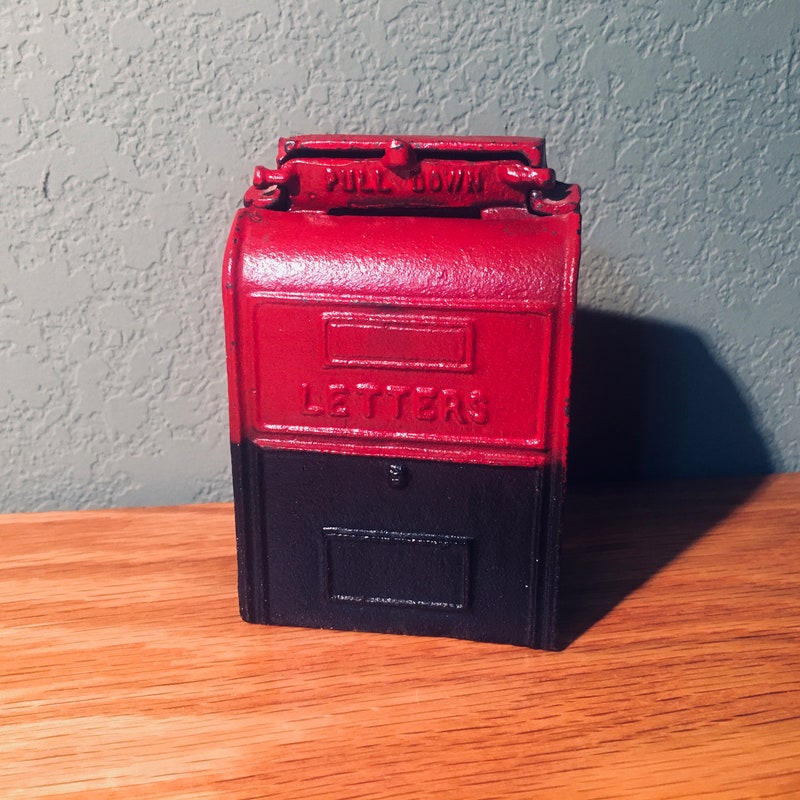 Iron Mailbox - Etsy