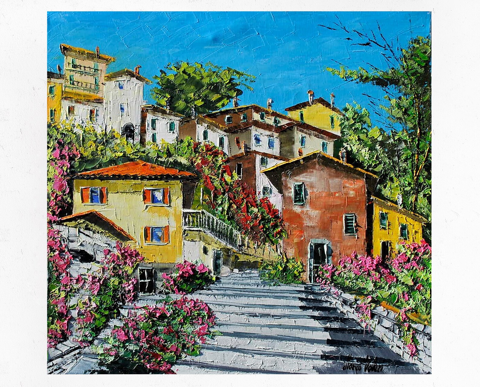 Abruzzo Painting on Canvas Wall Art Decor Gift Idea. Oil on - Etsy