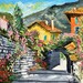 Tuscany Painting, Oil Painting, Wall Art, Marco Valeri. Oil on Canvas ...