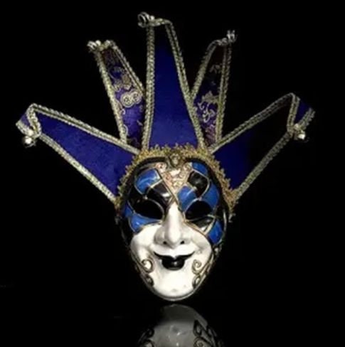 Jester Mask, Mardi Gras Mask, Jester Wall Hanging, Mardi Gras Decor - Etsy
